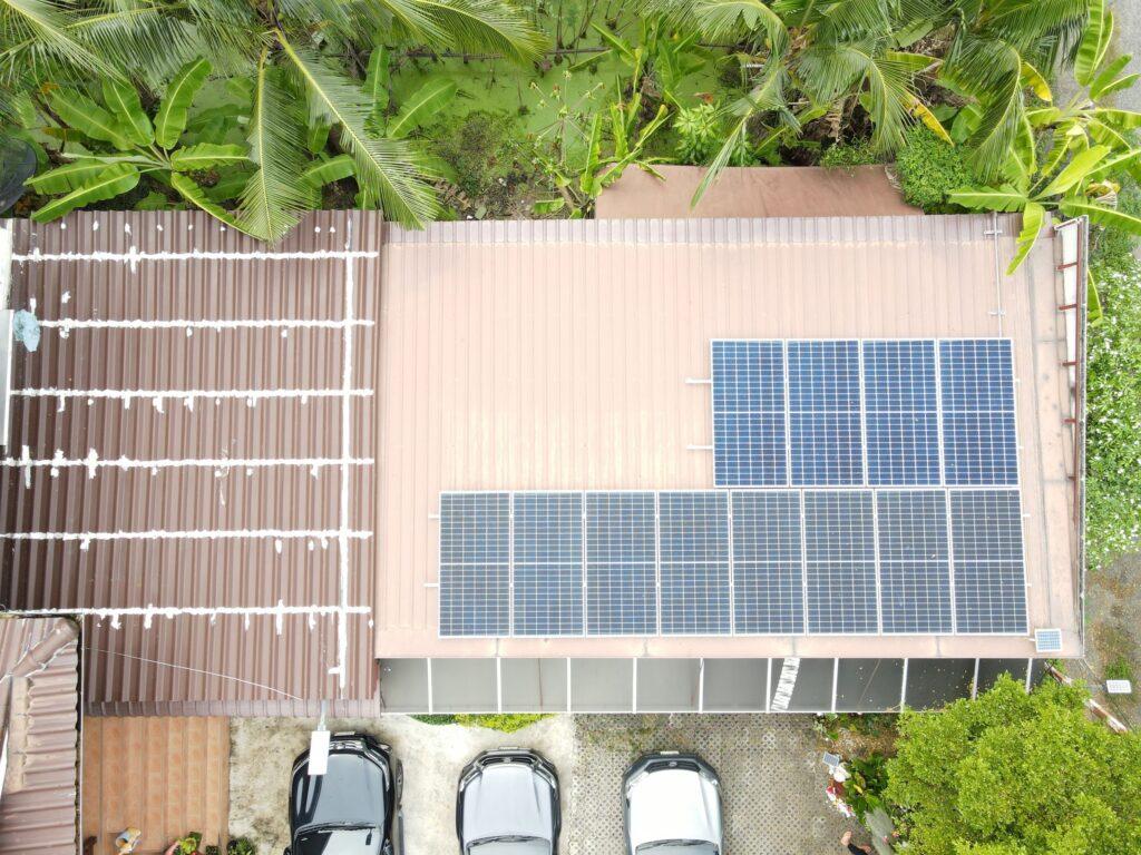 SOLAR ROOF for HOME OFFICE - EIA SYSTEMS CO,. LTD.